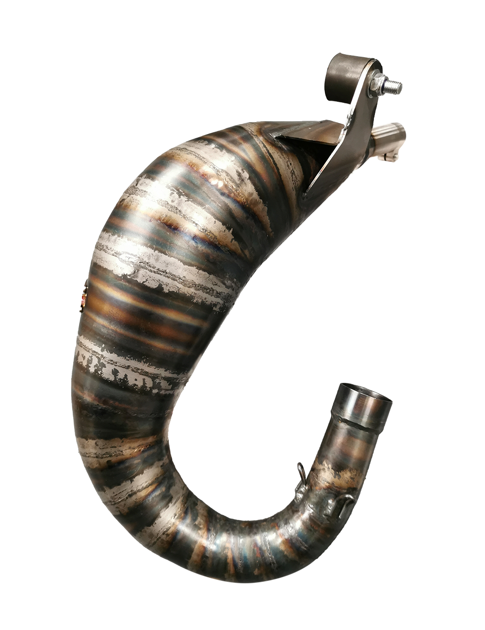 Ligne KRM 80/90cc AM6 racing off-road/SuperMotard (adapt. MRT) noire