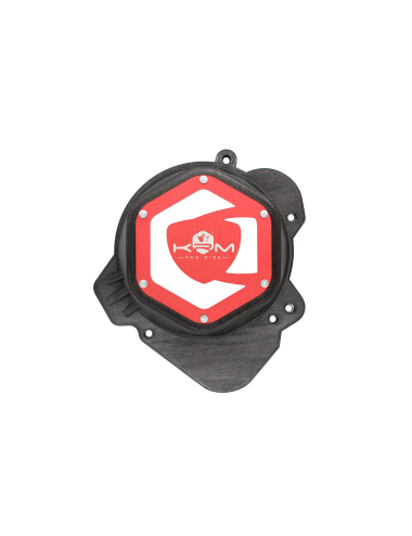 Carter d'allumage réversible KRM pro ride Derbi Euro3 noir/rouge