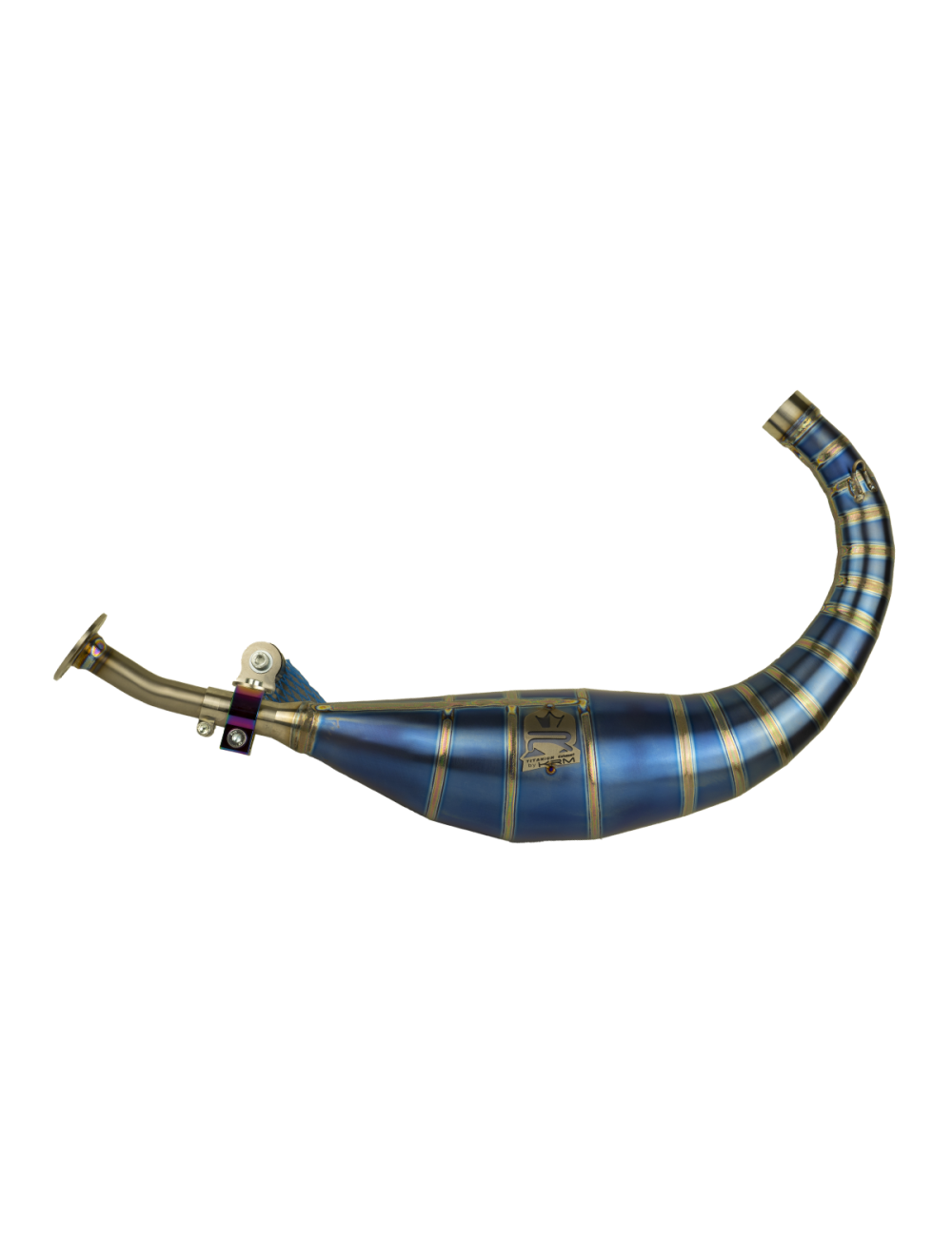 Pot KRM 80-90cc AM6 titane bleu